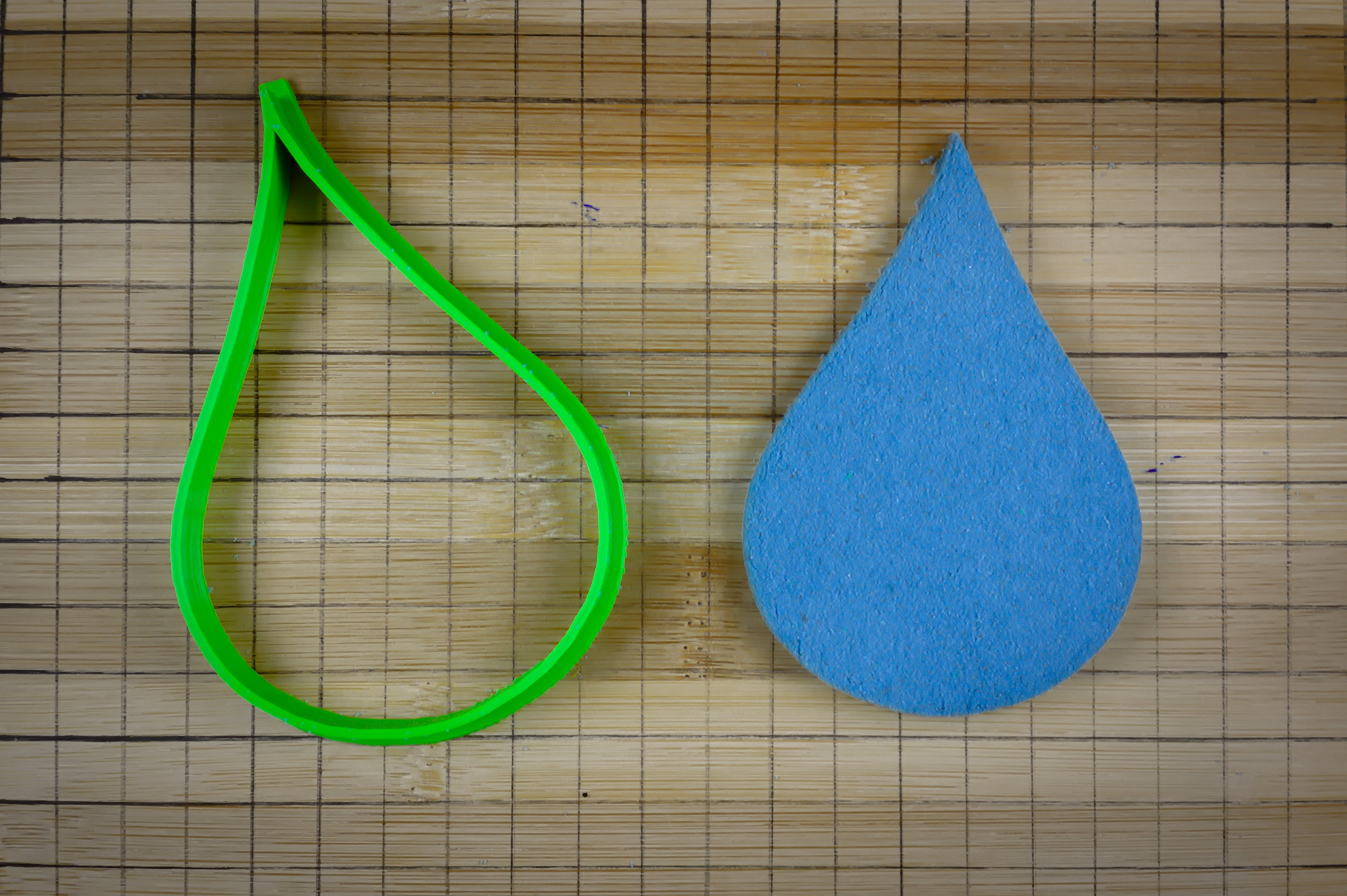 Rain Drop Droplet Raindrop Cookie Cutter Multi-size | Etsy