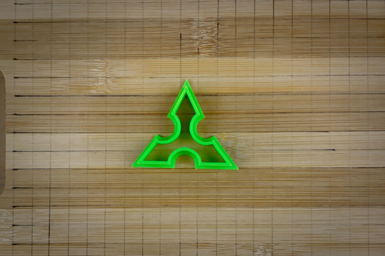 Ninja Star 1 - Three Point Throwing Star - Shuriken - Cookie Cutter ...