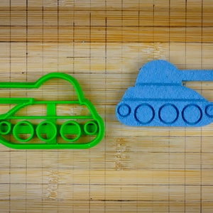 Tank - Armored Fighting Vehicle - Toy - Cookie Cutter Multi-size - Etsy