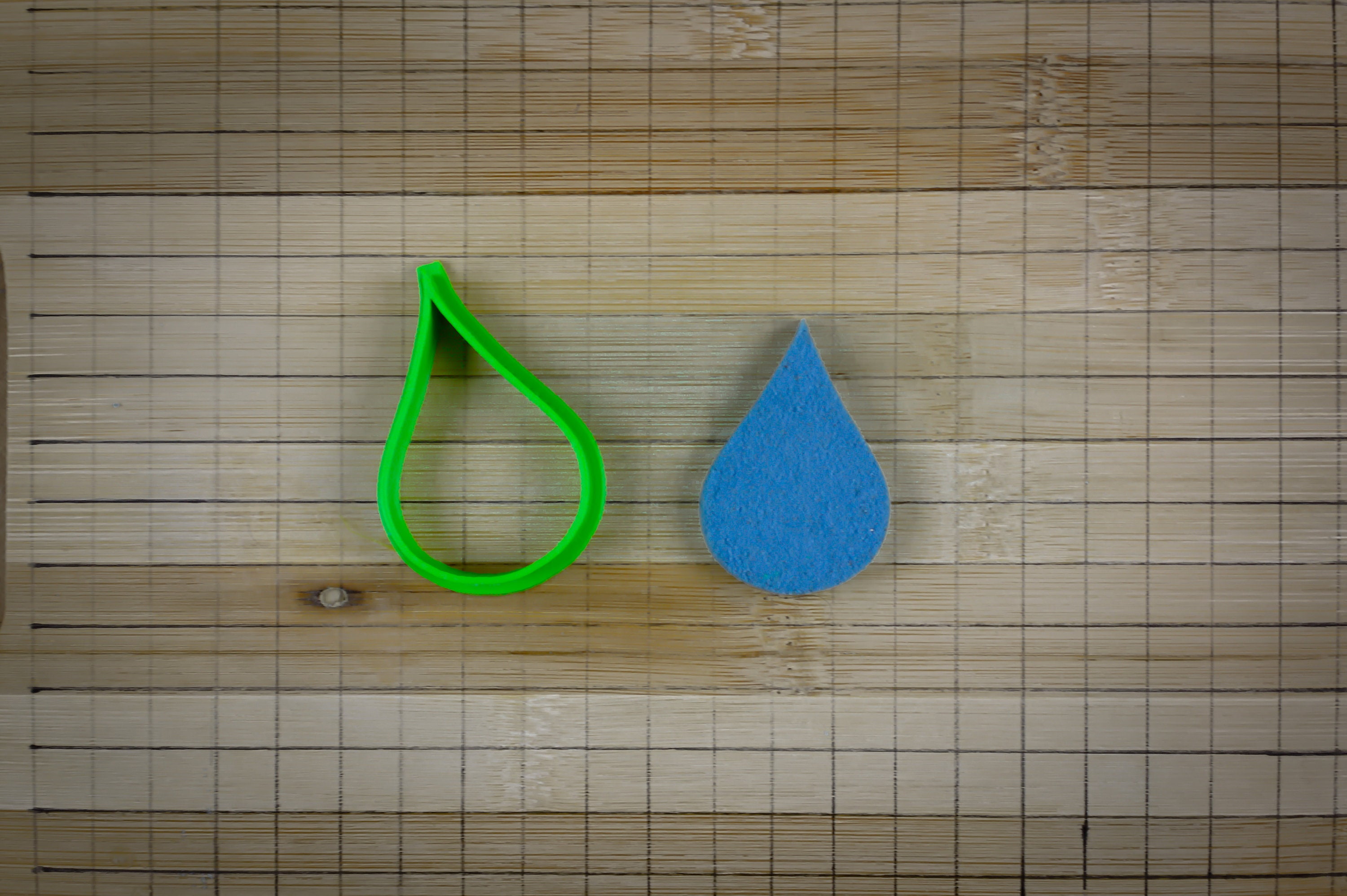 Rain Drop Droplet Raindrop Cookie Cutter Multi-size | Etsy