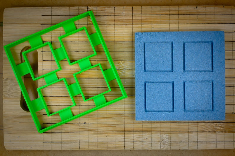 Square Window Wooden small window Cookie cutter Multi-Size | Etsy