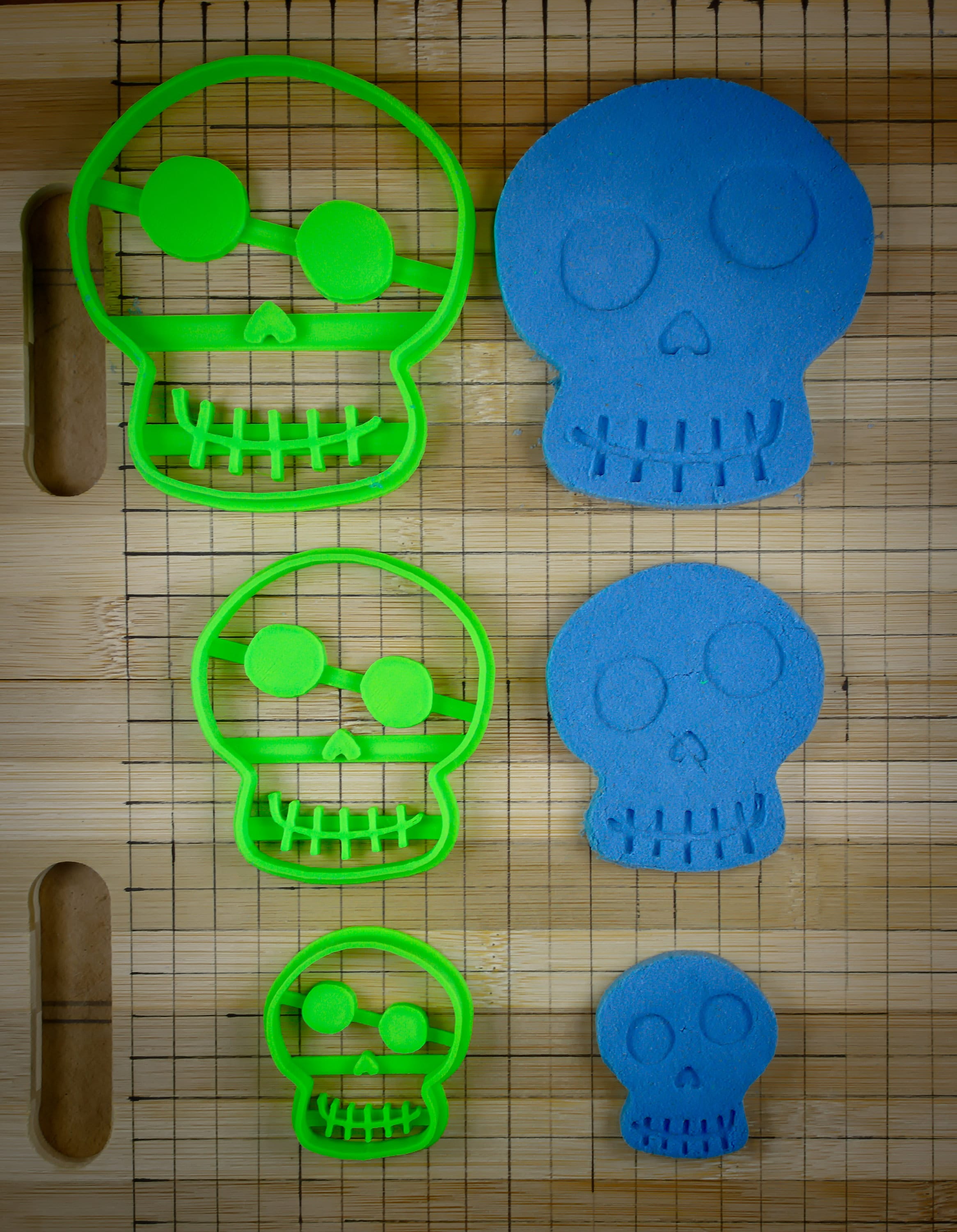 Happy Skull - Halloween - Funny Skull - Scalp - Cranium - Cookie Cutter ...