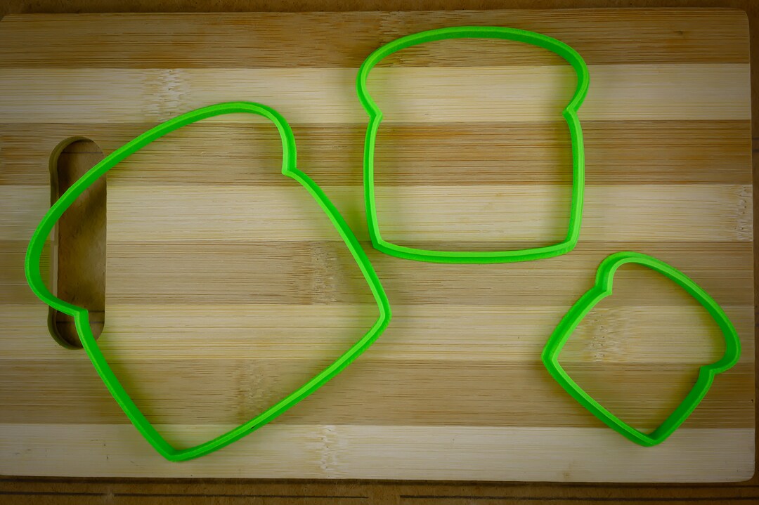 Toast - Slice of Bread - Bread Loaf - Cookie Cutter Multi-size - Etsy