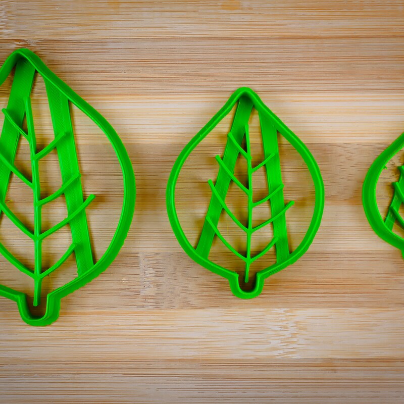 Leaf Shaped Cookie Cutter - Etsy