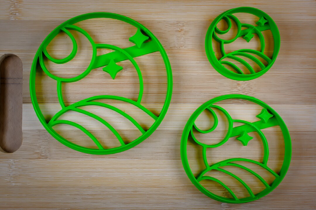 Nature Valley at Night in a Sphere - Valley Path at Night - Circle ...