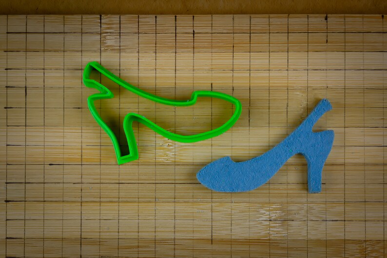 Open High Heel Shoe Open High Heels Cookie Cutter - Etsy