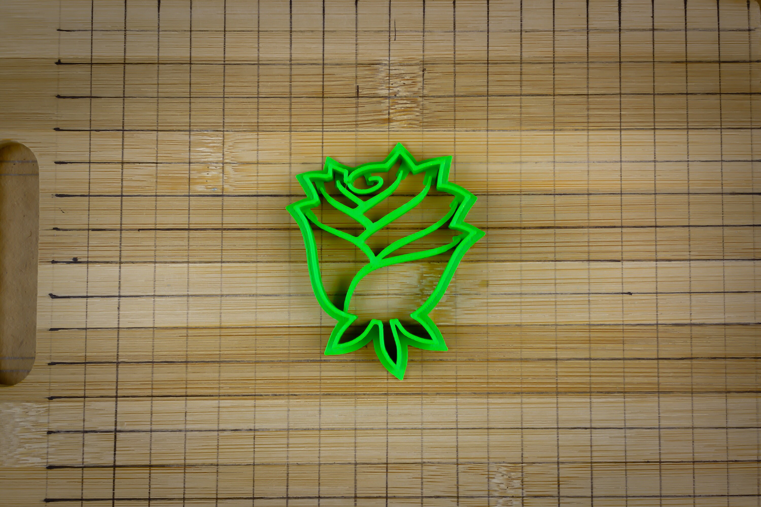 Rosebud Rose bud Ornamental plant Garden flower Cookie | Etsy