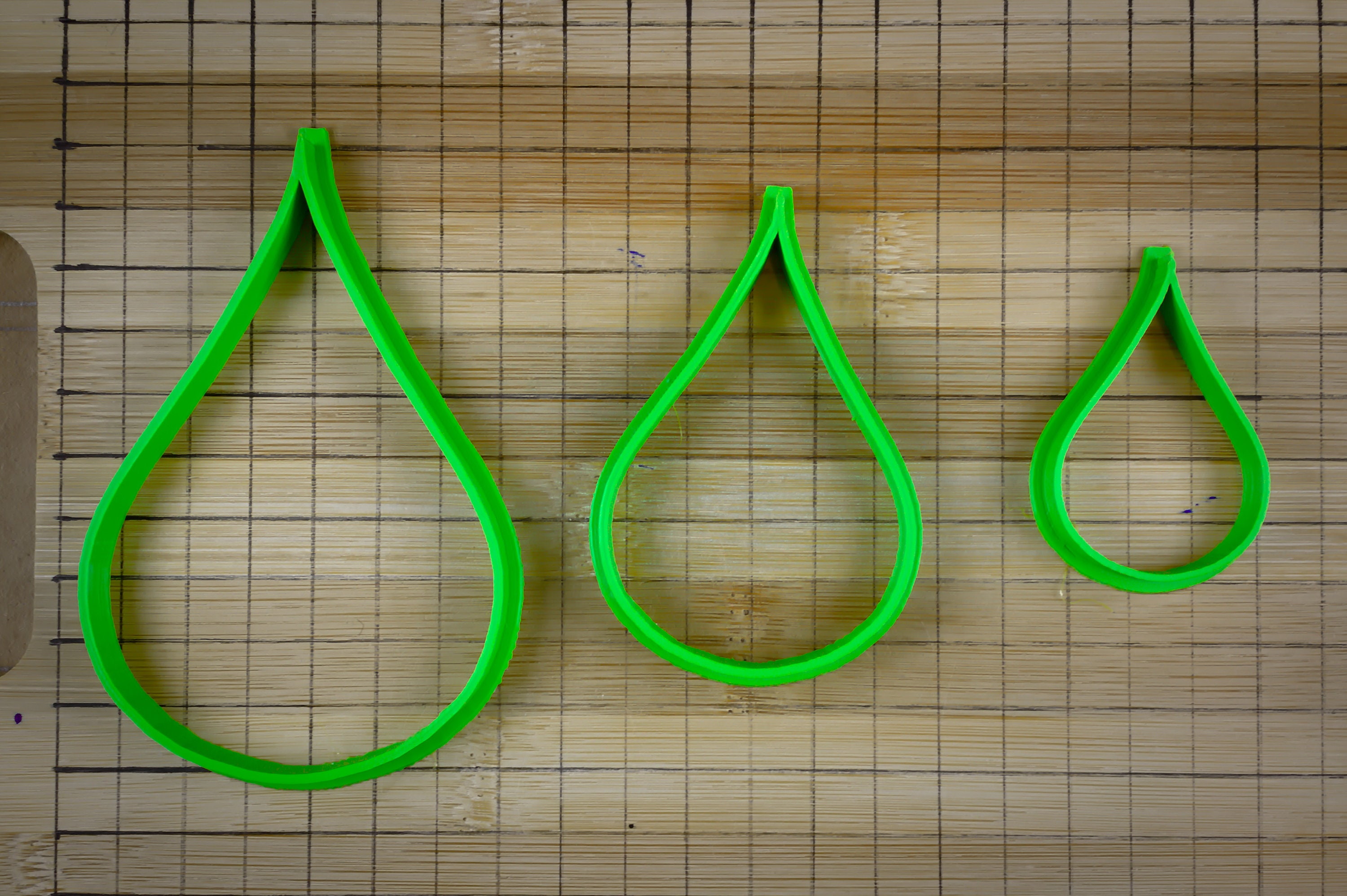 Rain Drop Droplet Raindrop Cookie Cutter Multi-size | Etsy