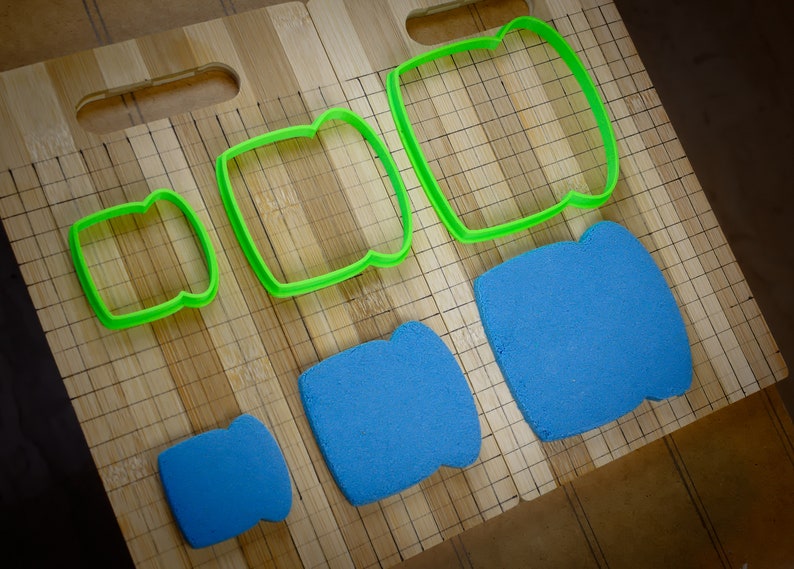 Toast Slice of bread Bread loaf Cookie Cutter Multi-Size | Etsy