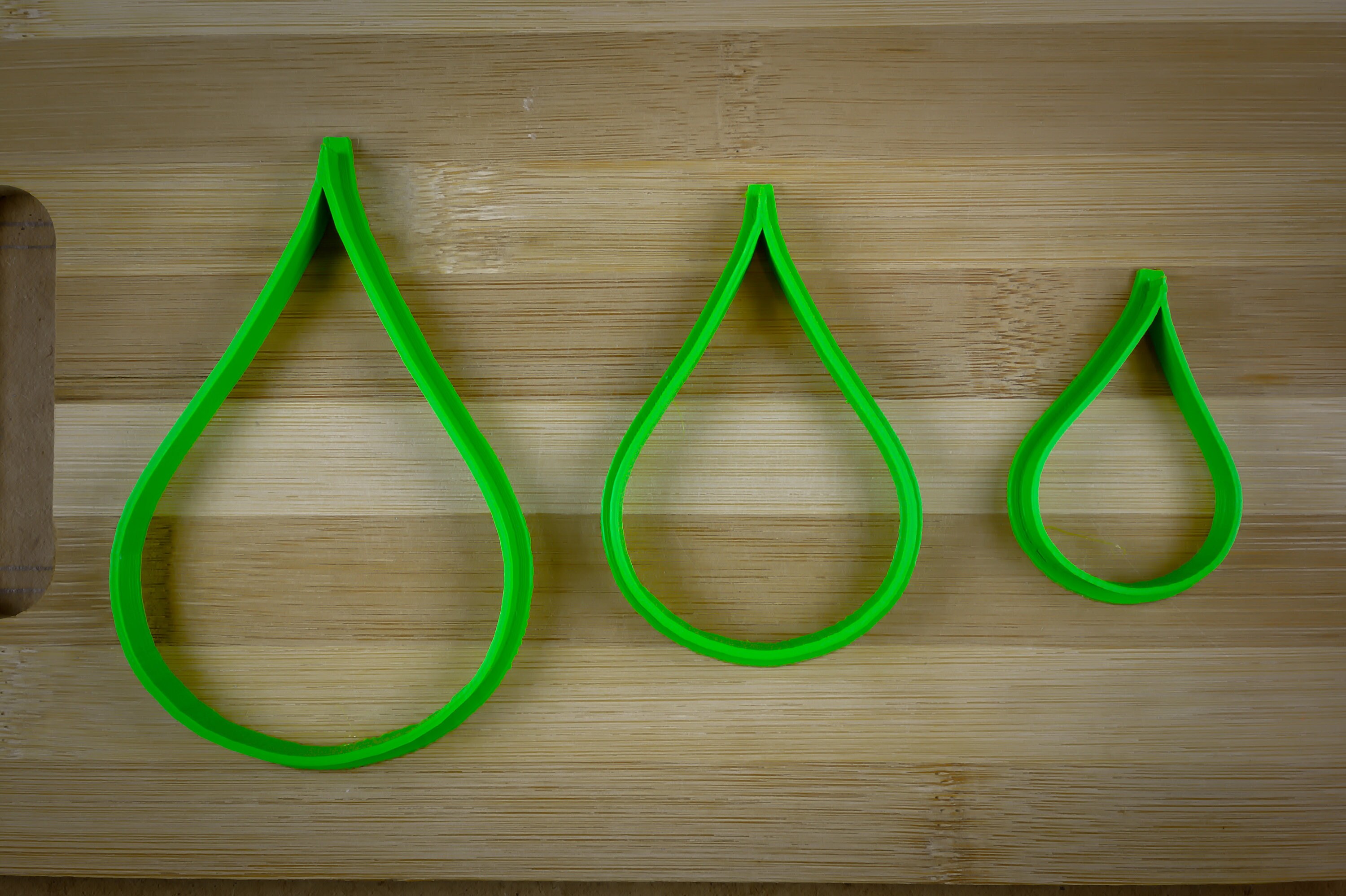 Rain drop Droplet raindrop Cookie Cutter Multi-Size | Etsy