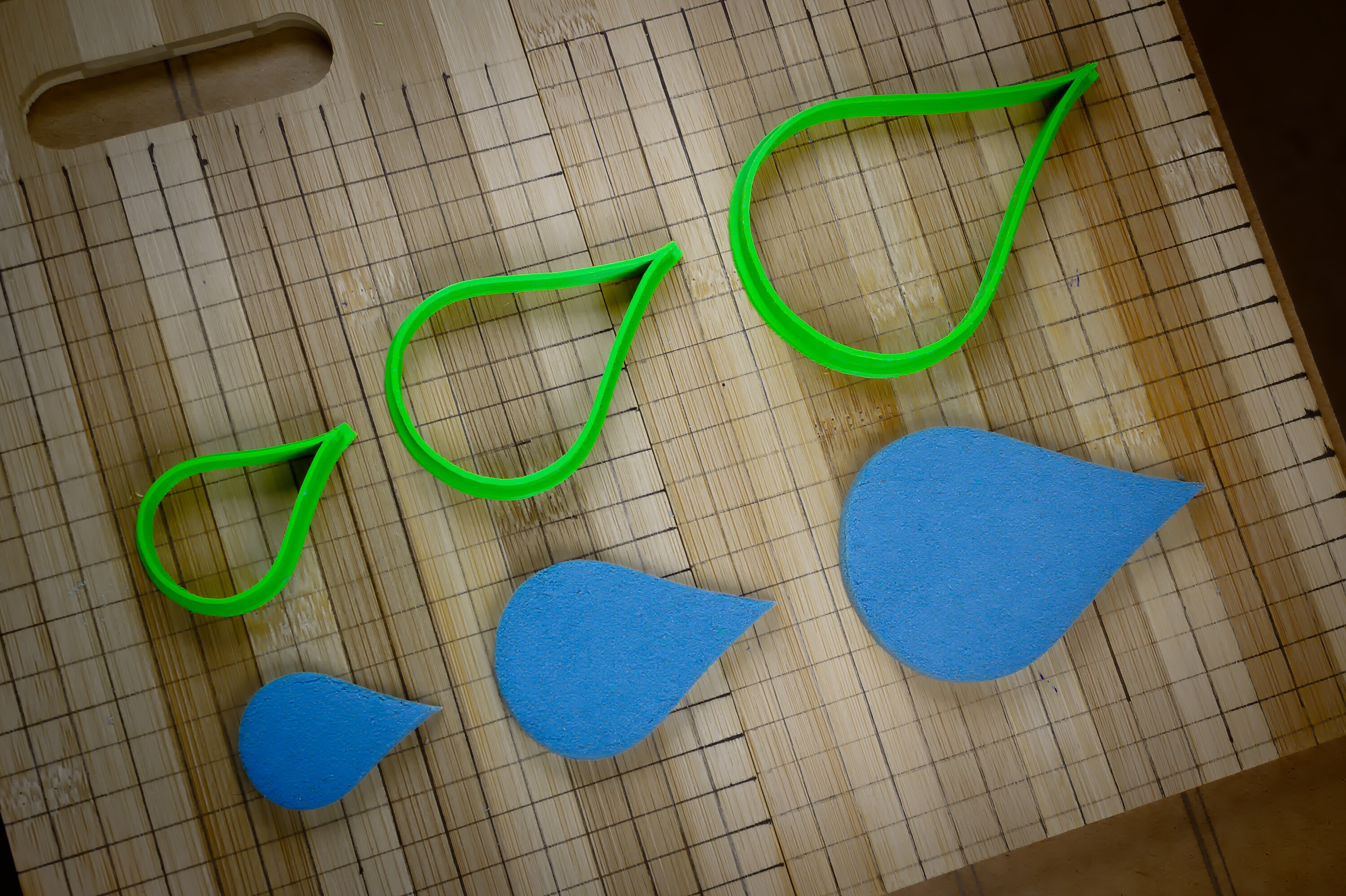 Rain Drop Droplet Raindrop Cookie Cutter Multi-size | Etsy