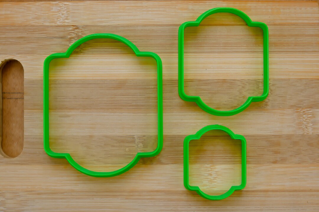 Biscuit Rectangular Frame With Straight and Curved Edges No 31 ...