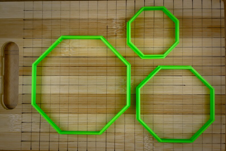 Octagon Shape - Polygon Geometric Shape - Cookie Cutter Multi-size - Etsy
