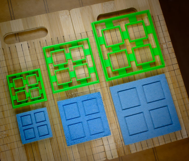 Square Window Wooden small window Cookie cutter Multi-Size | Etsy