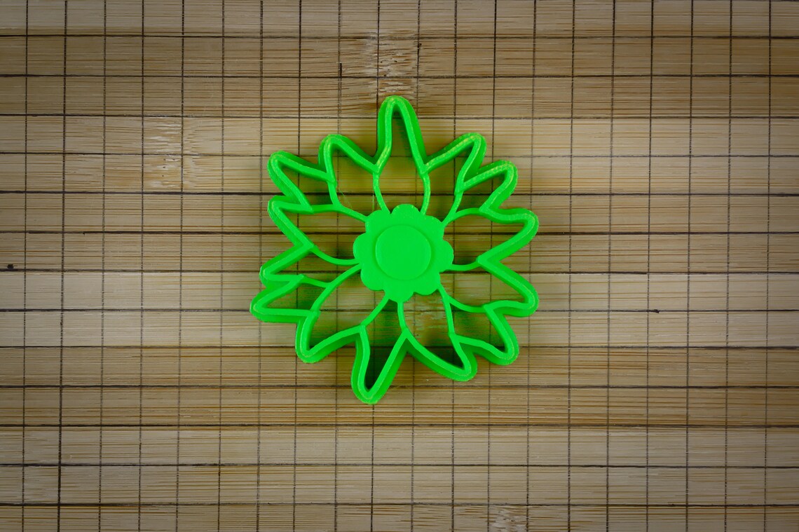 Edelweiss Flower - Mountain Flower - Star of the Alps - Cookie Cutter ...