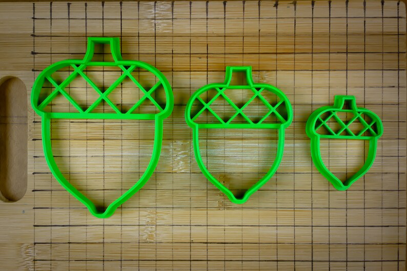 Acorn - Oaknut - Nut of Oak Tree - Forest Nut - Cookie Cutter Multi ...