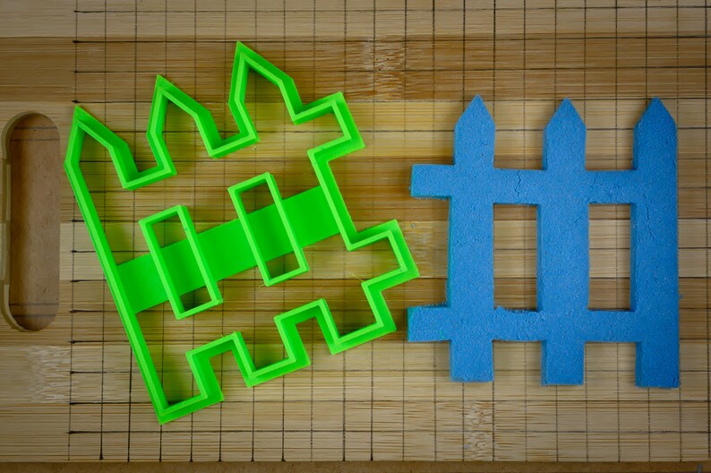 Fencing Panel Cookie Cutter - Garden Fence - Wooden Gate Door - Timber ...