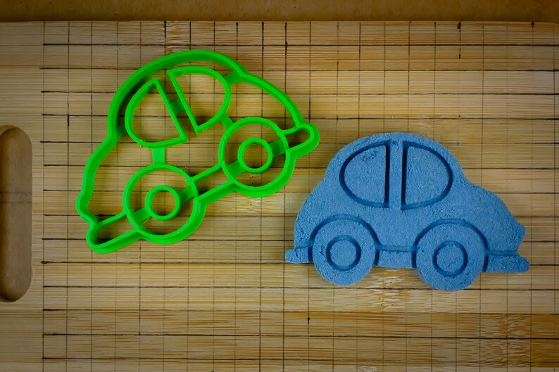 Small Toy Car Cute Little Round Car Small Cartoon Vehicle - Etsy