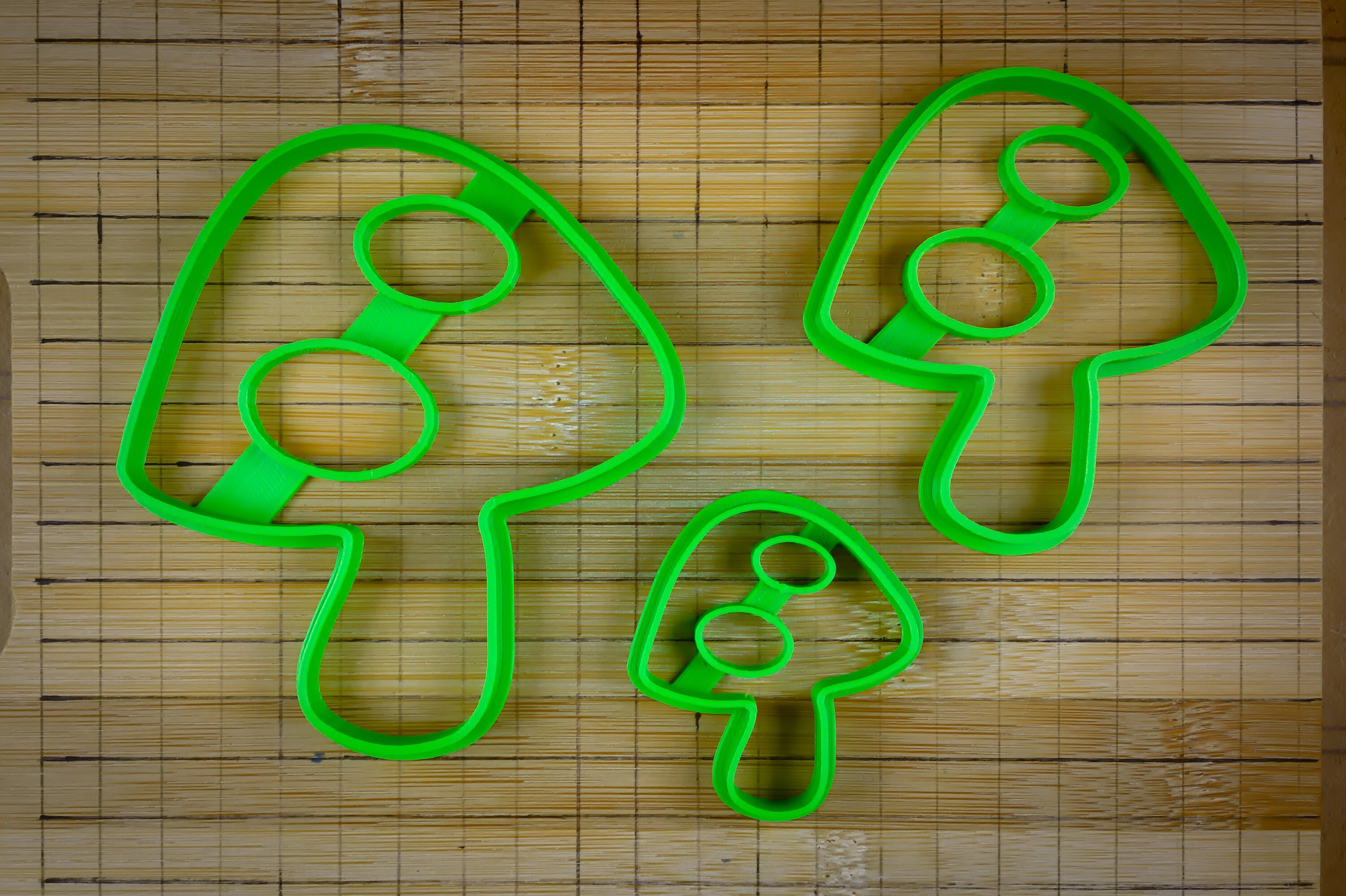 Mushroom 3D Toadstool Magic Fungus Cookie Cutter | Etsy