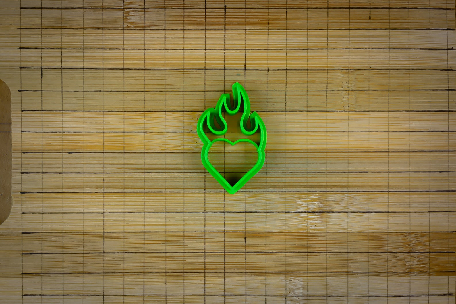 Flaming Heart 3 - Small Heart in Huge Flames - San Valentine Gift ...