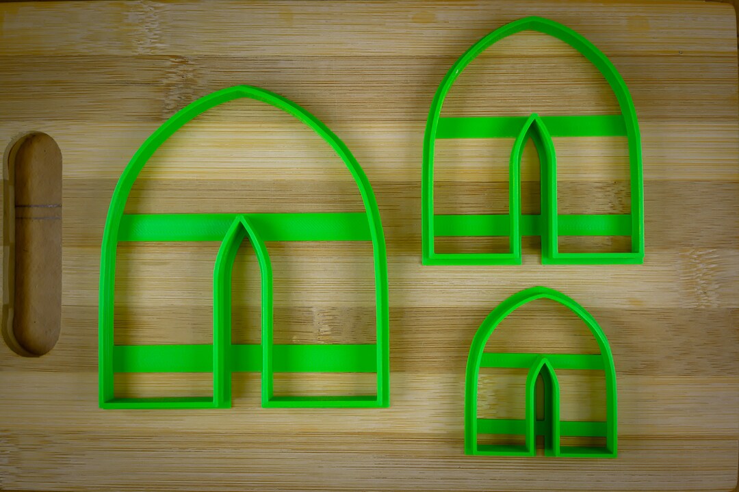 Arch 3 Ponted Arch Gate Cookie Cutter Multi-size - Etsy