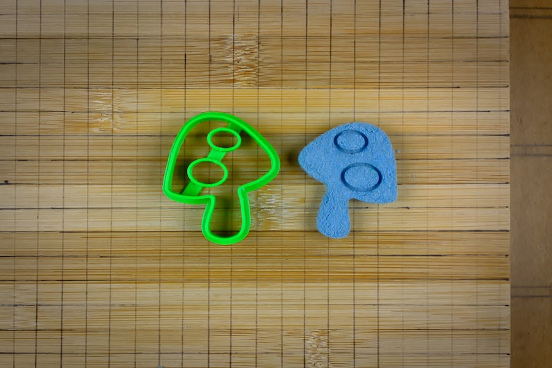 Mushroom 3D Toadstool Magic Fungus Cookie Cutter | Etsy