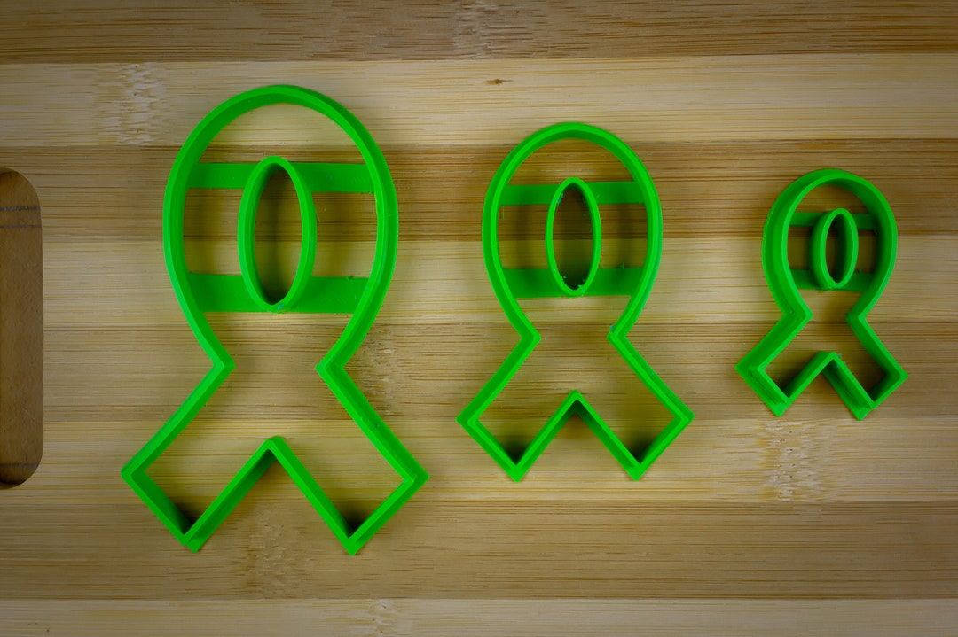 Awareness Ribbon Outline - Ribbon 3 - Cookie Cutter Multi-size - Etsy