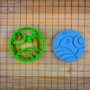 Nature Valley at Night in a Sphere - Valley Path at Night - Circle ...