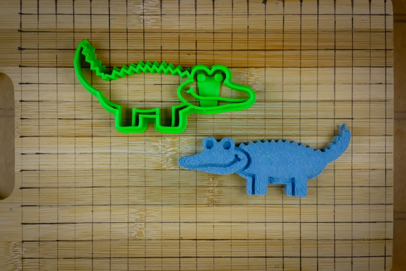 Happy Crocodile Smiling Alligator Cute Reptile Cookie | Etsy
