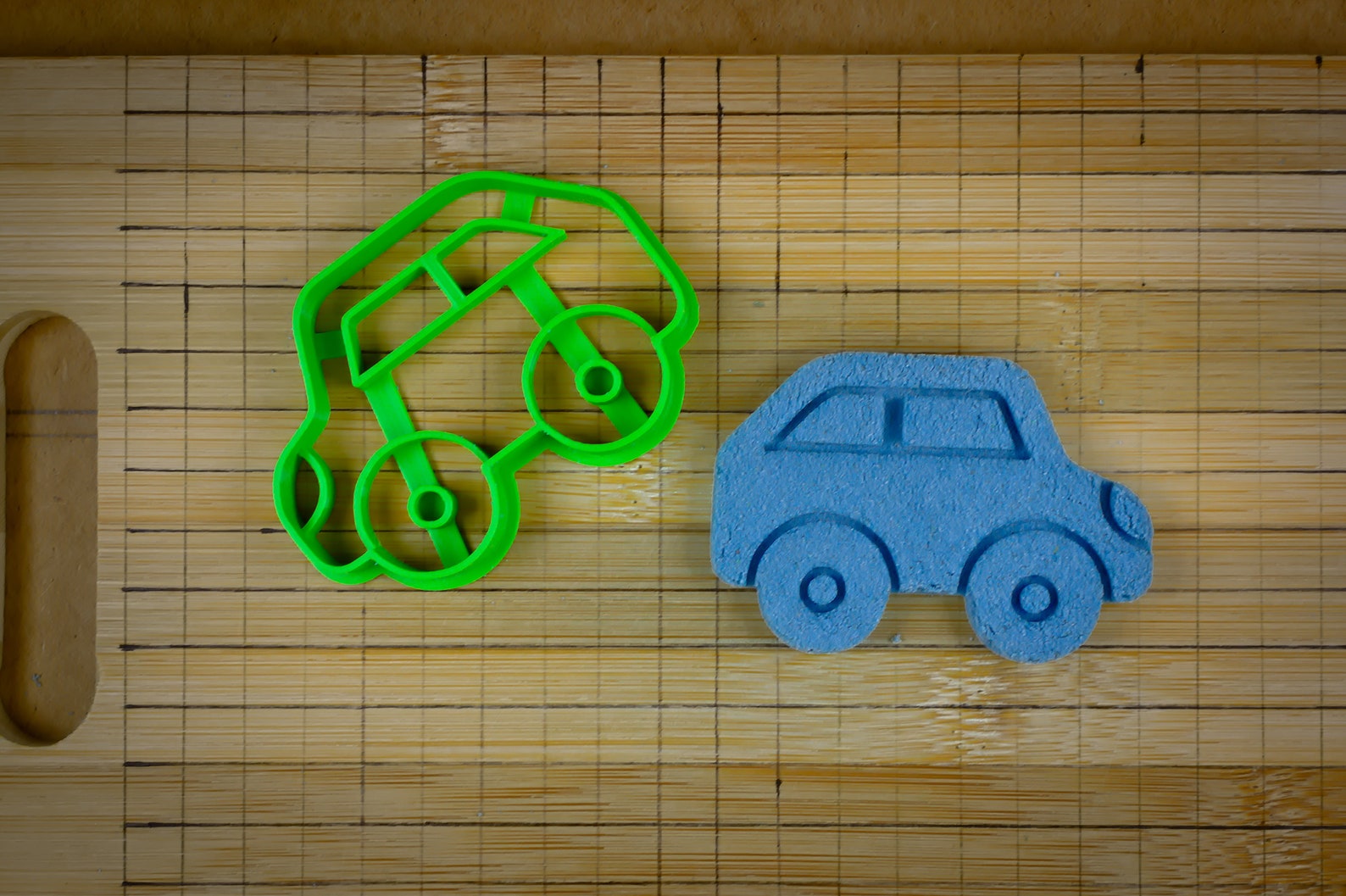 Cute little car 3 Square toy car Small cartoon vehicle | Etsy