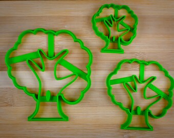 Tree Cookie and Fondant Cutter - Etsy