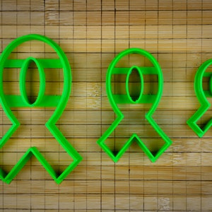 Awareness Ribbon Outline - Ribbon 3 - Cookie Cutter Multi-size - Etsy