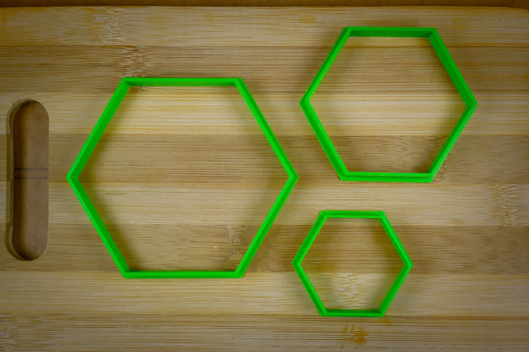 Hexagon Shape - Six Sided Polygon - Cookie Cutter Multi-size - Etsy