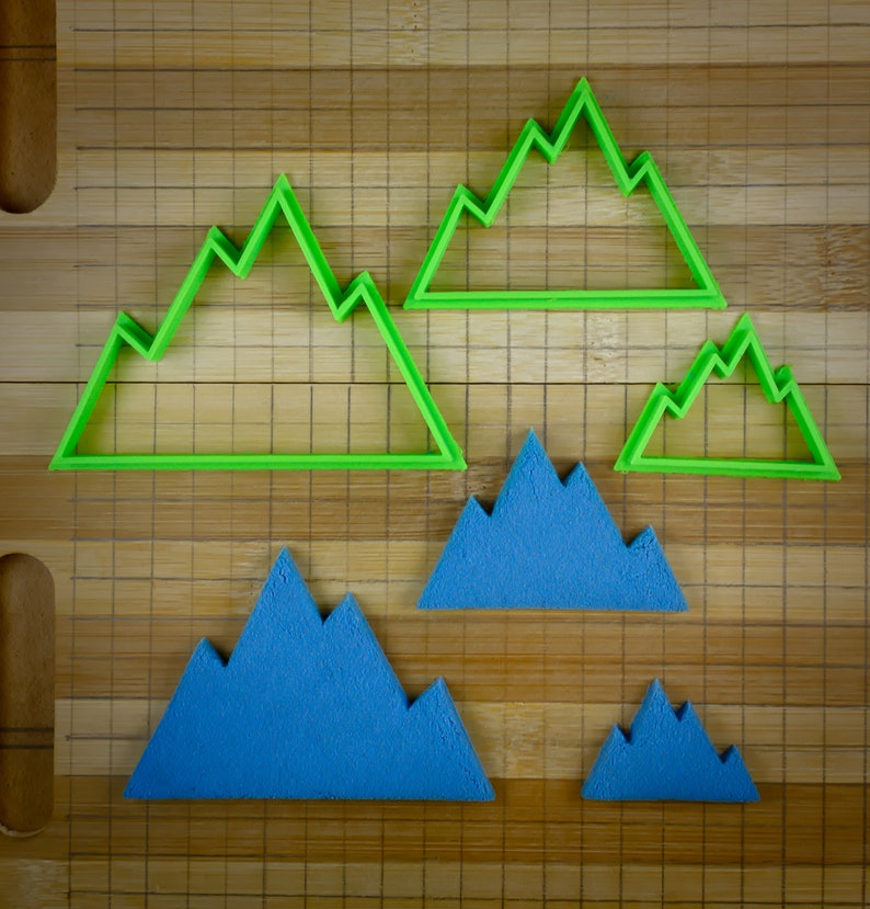 Mountains - Range of Mountains - Cookie Cutter Multi-size - Etsy