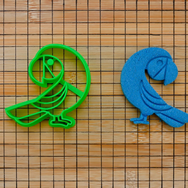 Biscuit the Budgie - Etsy