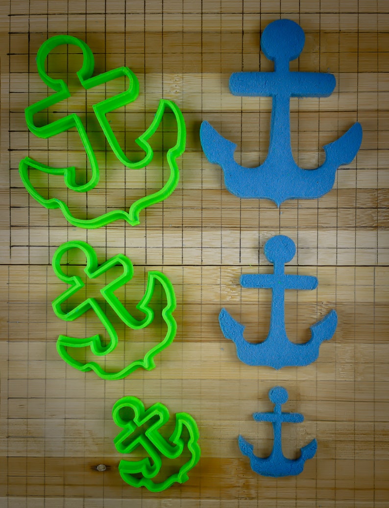 Navy Anchor - Naval Symbol - Cookie Cutter Multi-size - Etsy
