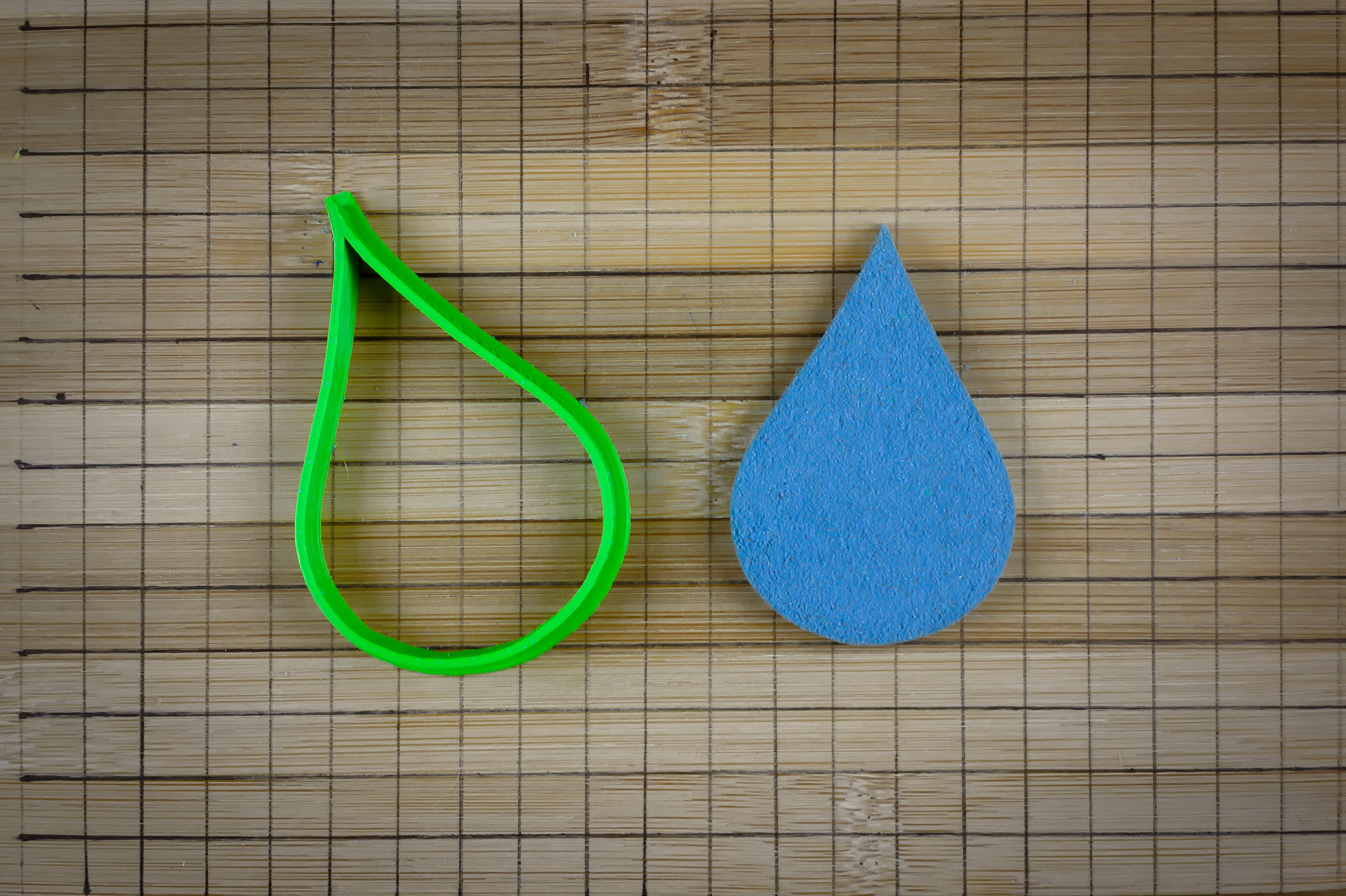 Rain Drop Droplet Raindrop Cookie Cutter Multi-size | Etsy