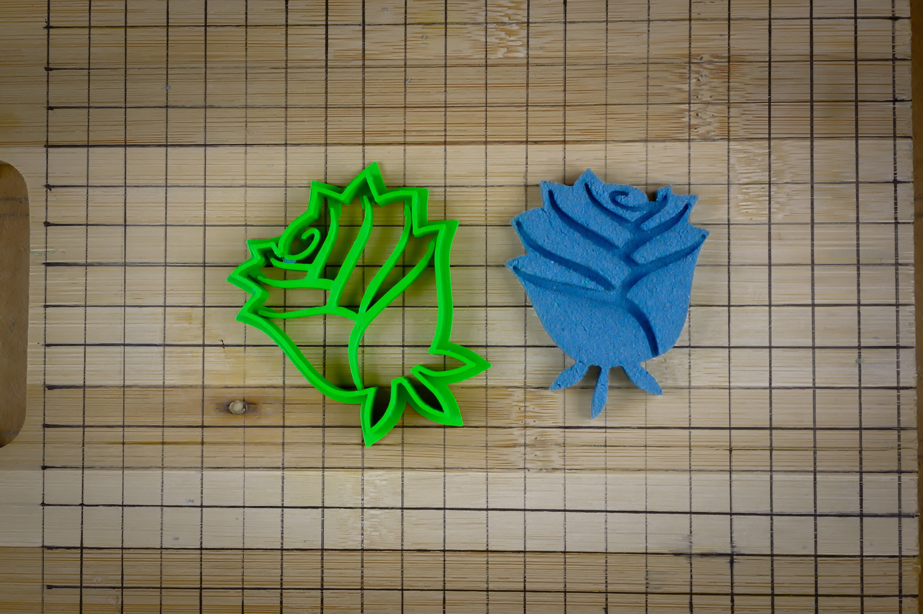 Rosebud Rose bud Ornamental plant Garden flower Cookie | Etsy