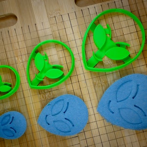 Alien Face Cute Alien Smiling Alien Extraterrestrial Cookie Cutter ...