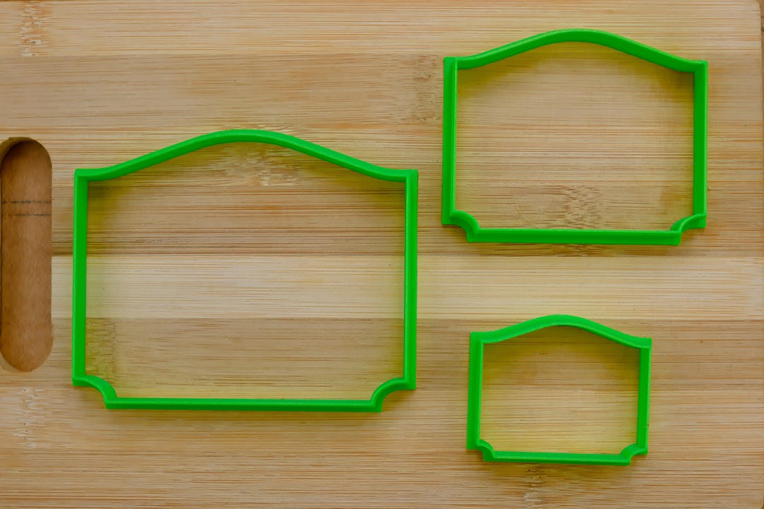 Biscuit Rectangular Frame With Straight and Curved Edges No 26 ...