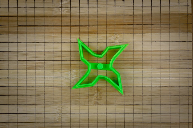 Ninja Star 2 Four Point Throwing Star Shuriken Cookie - Etsy