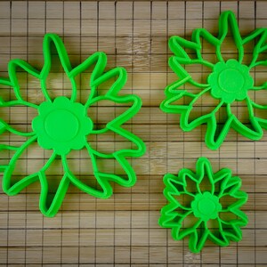 Edelweiss Flower - Mountain Flower - Star of the Alps - Cookie Cutter ...