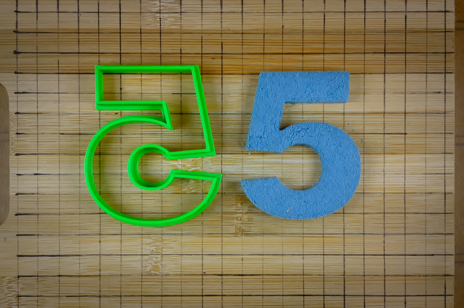 Five Number - Five Digit - 5 Symbol - Numeric Character - Cookie Cutter ...