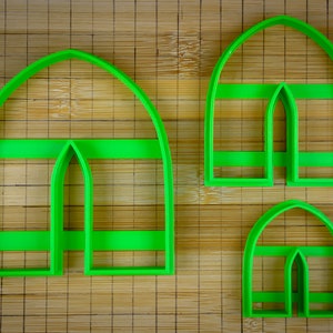Arch 3 Ponted Arch Gate Cookie Cutter Multi-size - Etsy