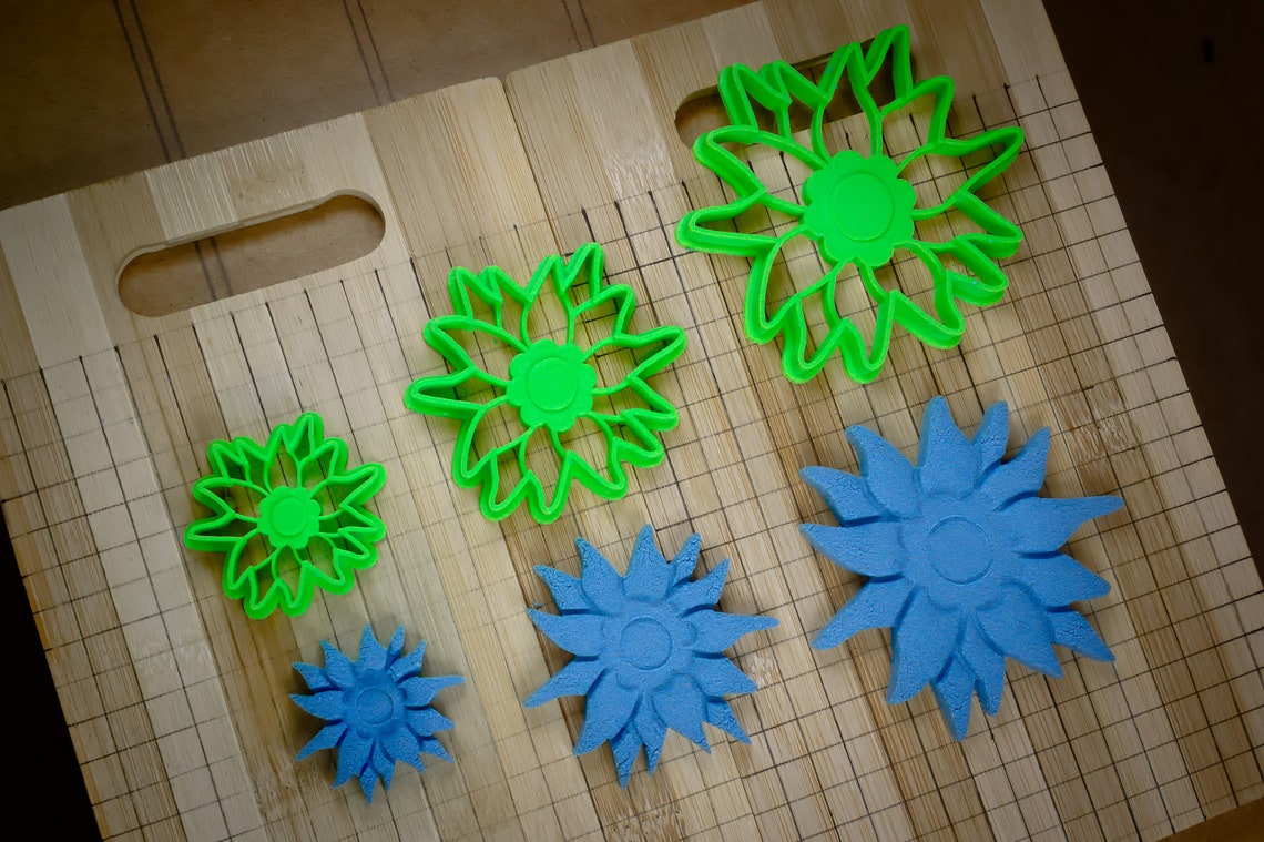 Edelweiss Flower - Mountain Flower - Star of the Alps - Cookie Cutter ...