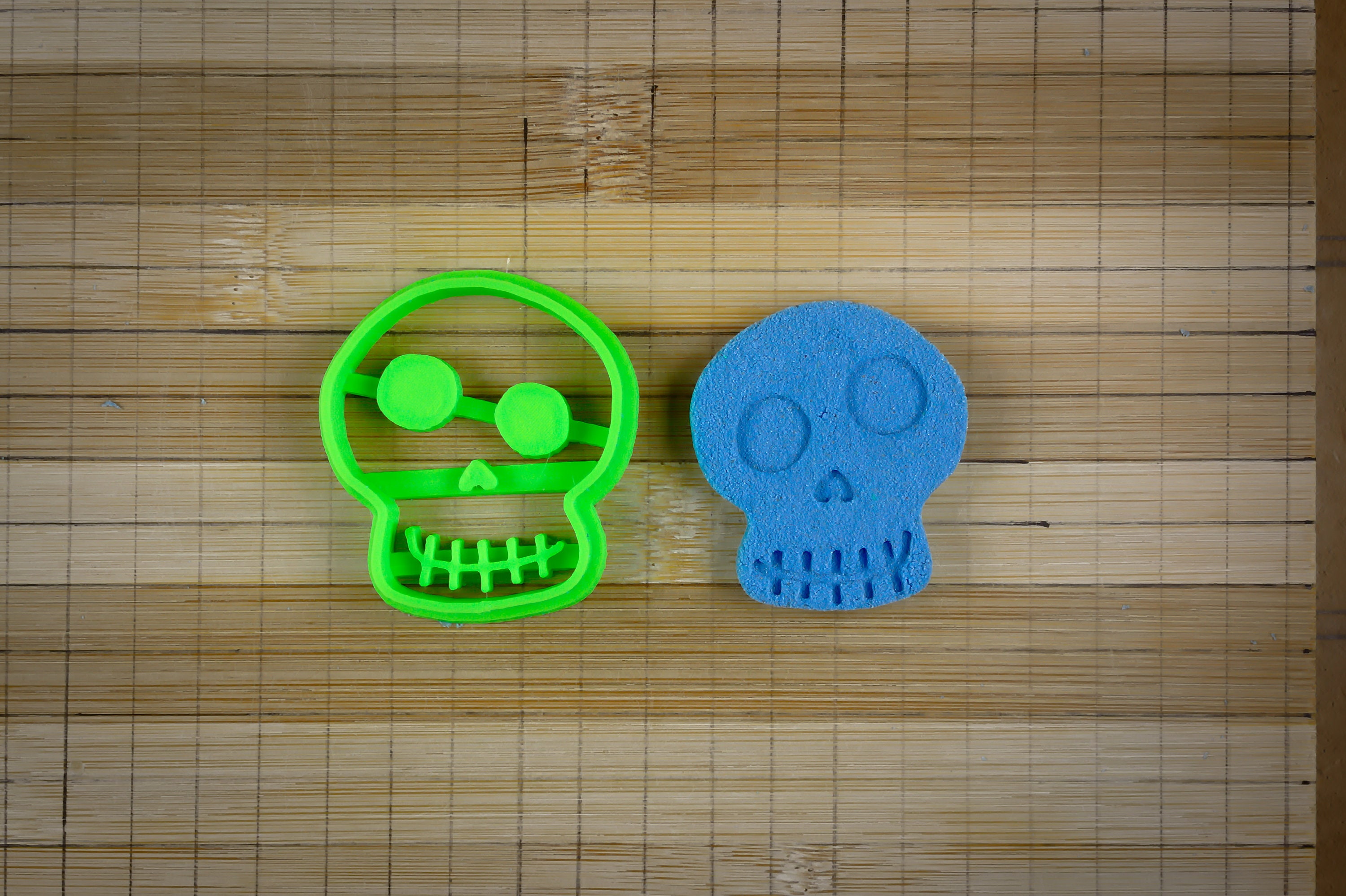Happy Skull - Halloween - Funny Skull - Scalp - Cranium - Cookie Cutter ...