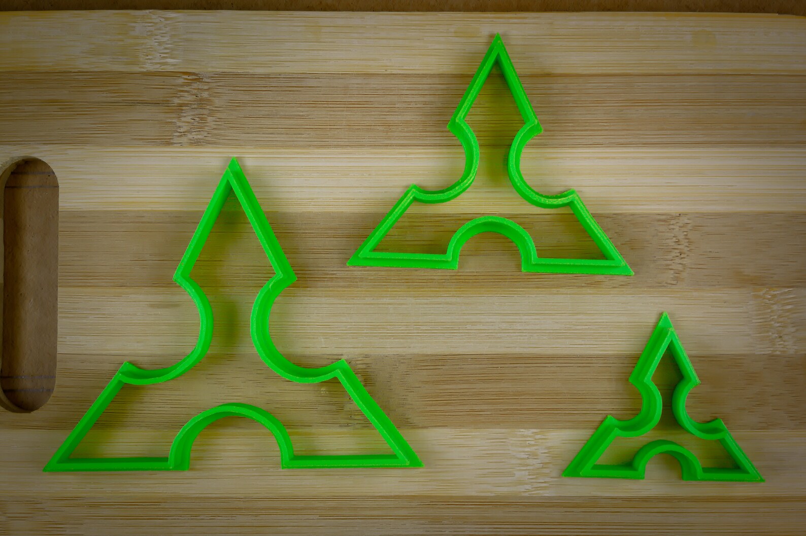 Ninja Star 1 - Three Point Throwing Star - Shuriken - Cookie Cutter ...