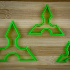 Ninja Star 1 - Three Point Throwing Star - Shuriken - Cookie Cutter ...