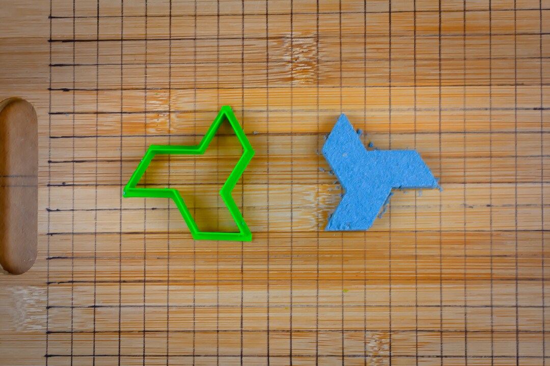 Ogee Triangular Tile Cookie Cutter - Mosaic Effect - Arabesque Tile ...