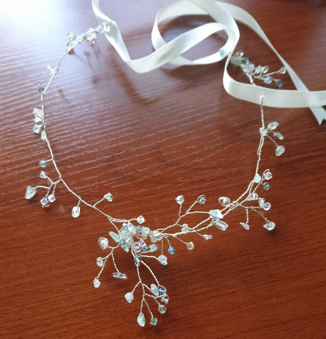 Snow Queen Tiara Ice Queen Crown Crystal Crown Winter | Etsy